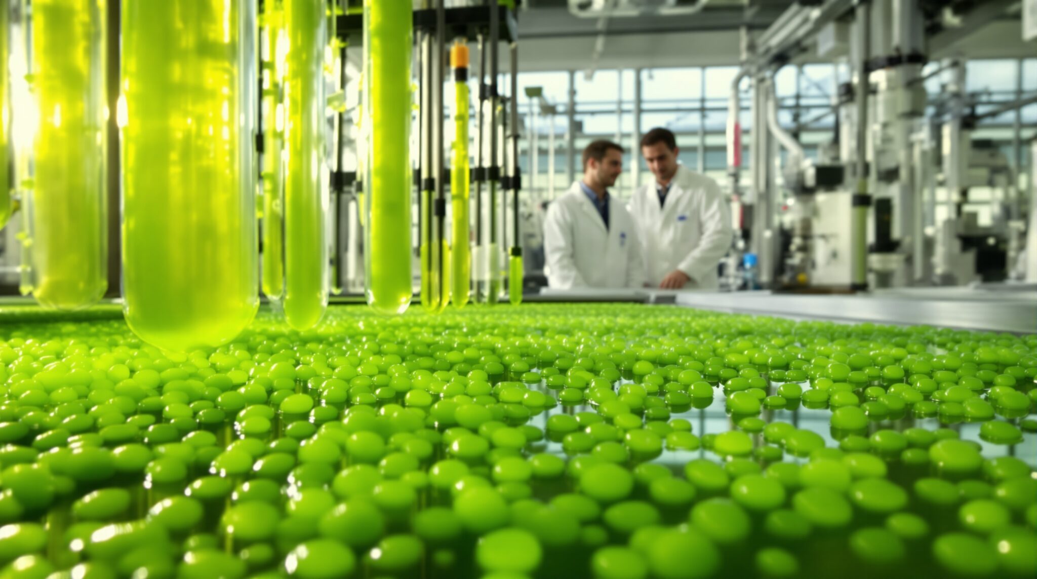 New algae-based biofuels promise a cleaner and sustainable future.