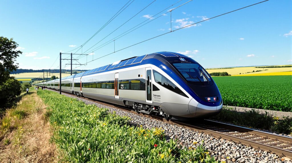 Innovative Solar-Powered Trains Set to Transform Regional Transport ...