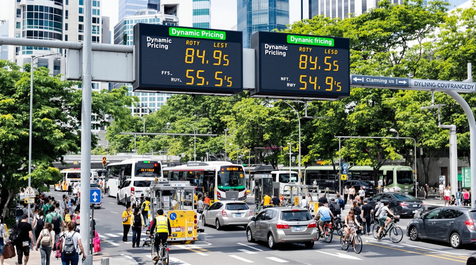 Cities test dynamic road pricing to cut traffic and fund transit