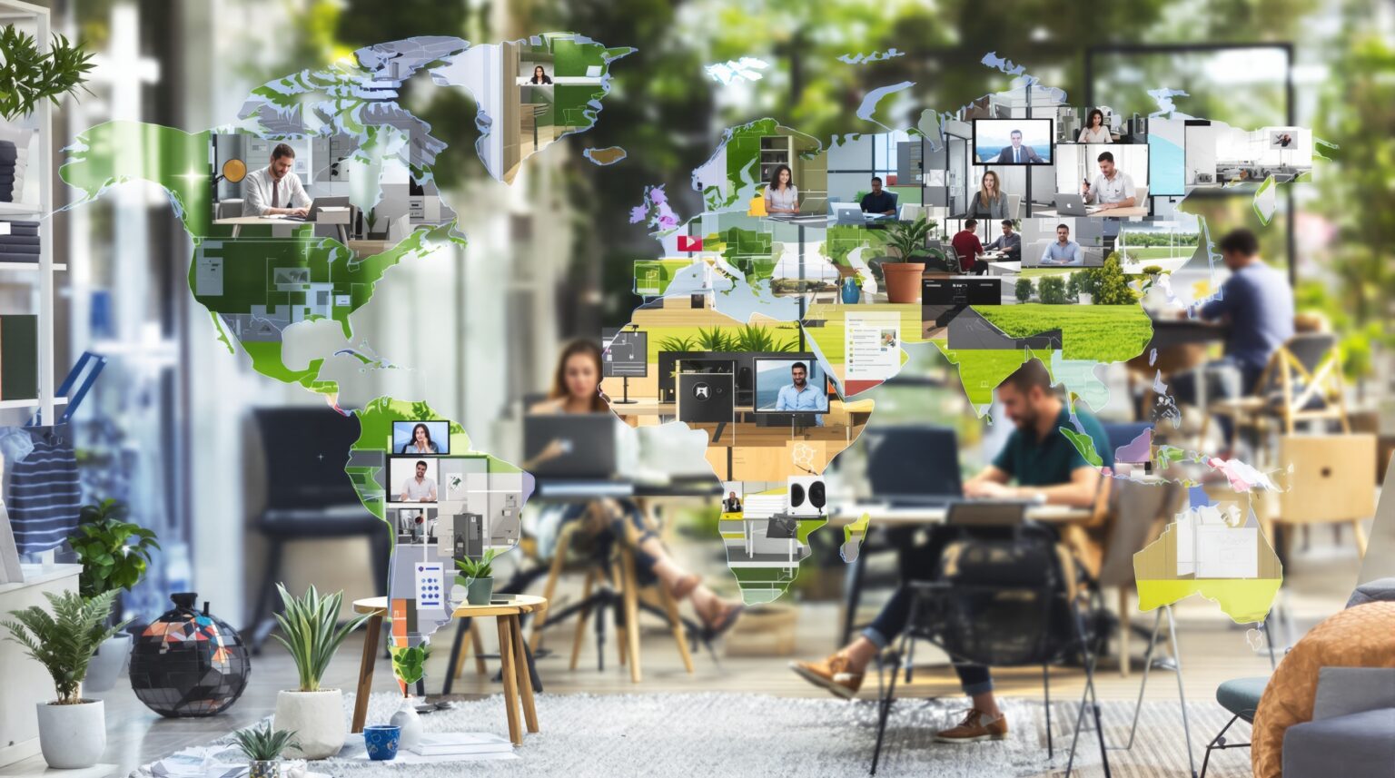 Remote work continues to redefine traditional office culture worldwide