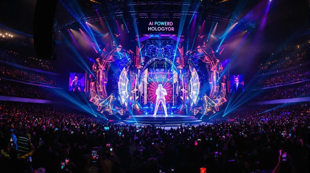 AI-Powered Holograms Revolutionize Concert Experiences for Fans Worldwide