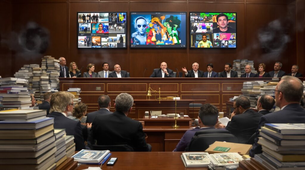 AI-generated images spark copyright showdown in global courts