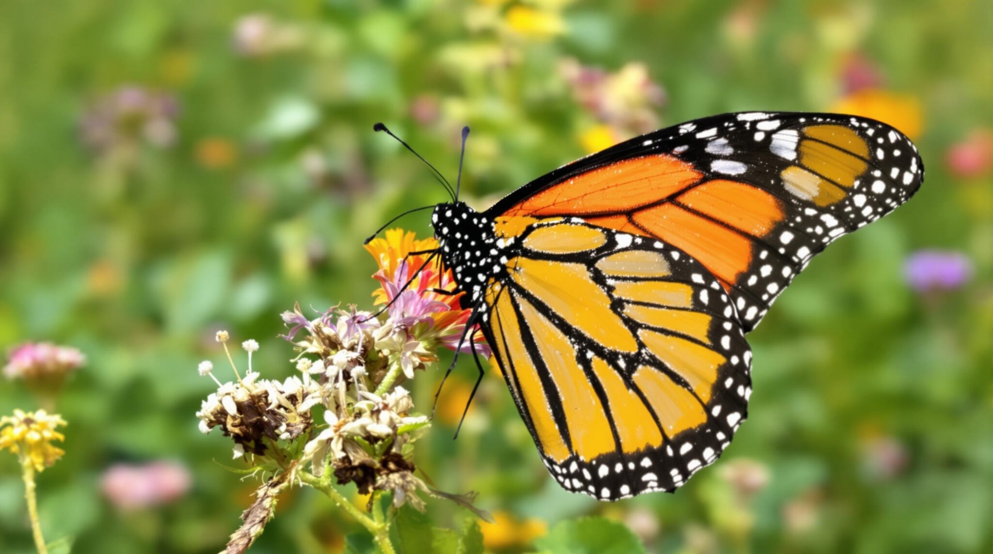New study reveals unexpected decline in monarch butterfly population.